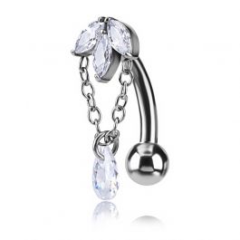 REVERSE BELLY BUTTON JEWELRY