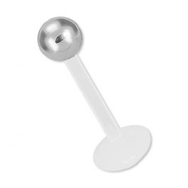 LIP PIERCING WITH BALL